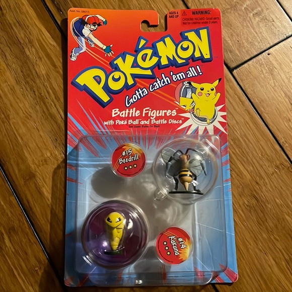 Hasbro | Toys | Pokmon Battle Figures Beedrill And Kakuna New | Poshmark